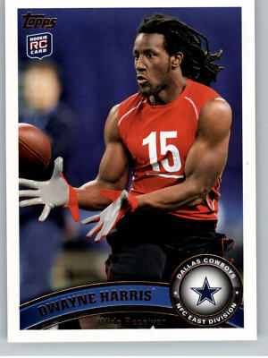2011 Topps Football #386 Dwayne Harris RC - Dallas Cowboys Rookie | eBay