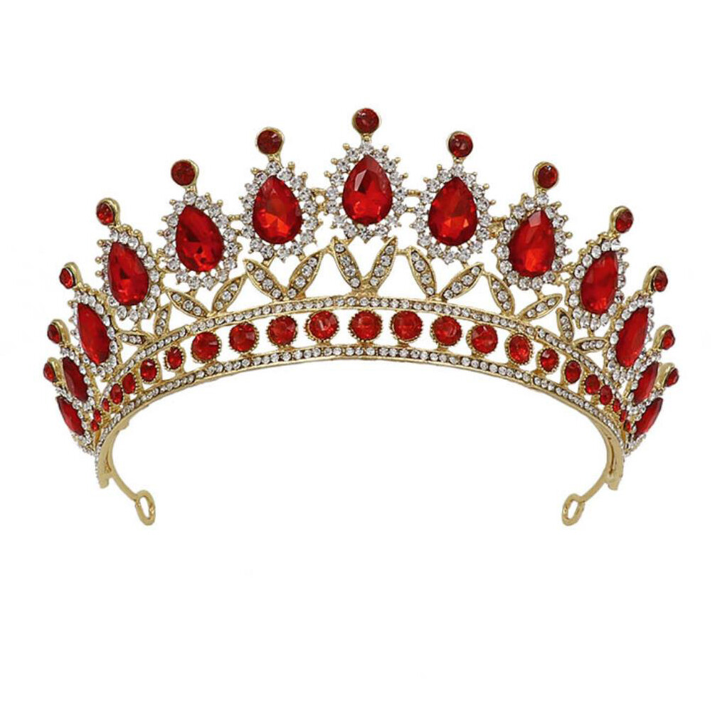 Wedding Pearl Headband Baroque Princess Crown Bling Bling Tiaras for ...