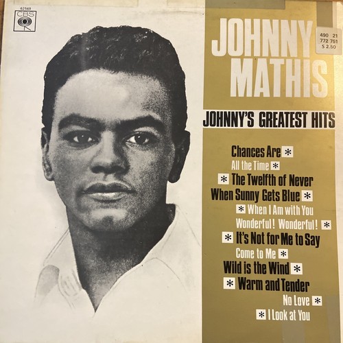 Johnny Mathis - Johnny's Greatest Hits - Vinyl LP (Mono) (1965) | eBay