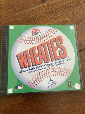 WHEATIES All-Star Triple Play 99 Computer Baseball Game CD-ROM EA ...