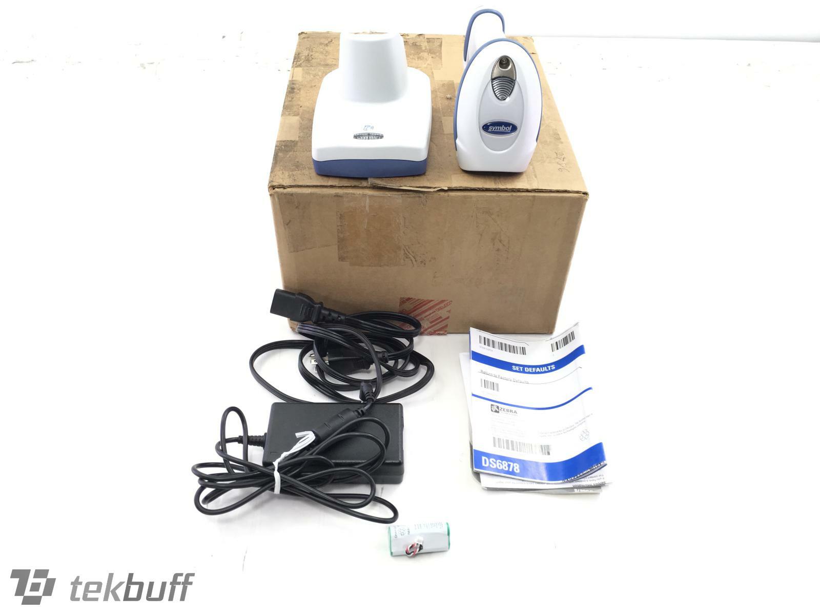 Motorola DS6878 Cordless Barcode Scanner Kit - DS6878-HCBU2112PVW | eBay