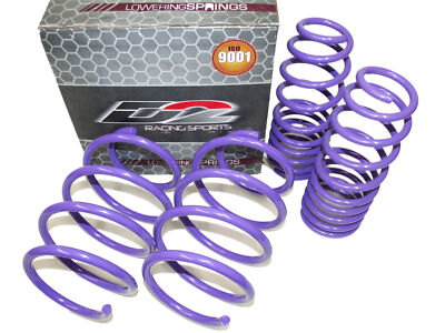D2 Racing Lowering Springs for 07-11 Toyota Camry [1.6"F/1.5"R] | eBay