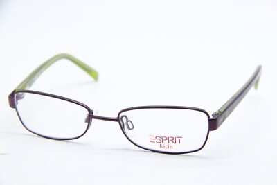 ESPRIT KIDS ET 17374 COLOR-577 PURPLE GREEN AUTHENTIC EYEGLASSES 47-16 ...