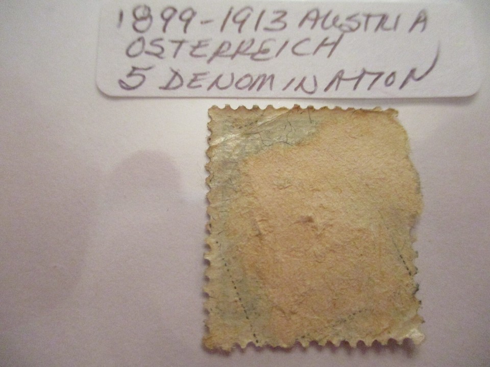 1899-1913 Australia Postage Stamp - 5 Denomination | eBay
