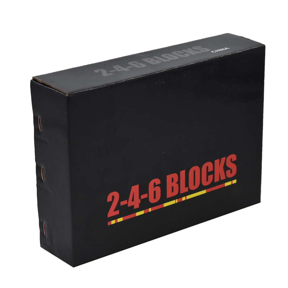 1 Matched Pair 246 blocks 23 holes 2x4x6 blocks .0002" 2-4-6 Blocks ...