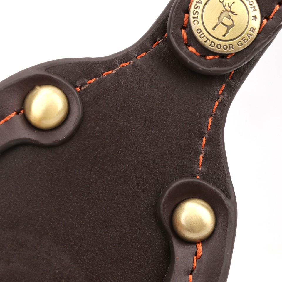 TOURBON Leather Gun Barrel Rest Shoes Toe Protector O/U Shotgun Holder ...