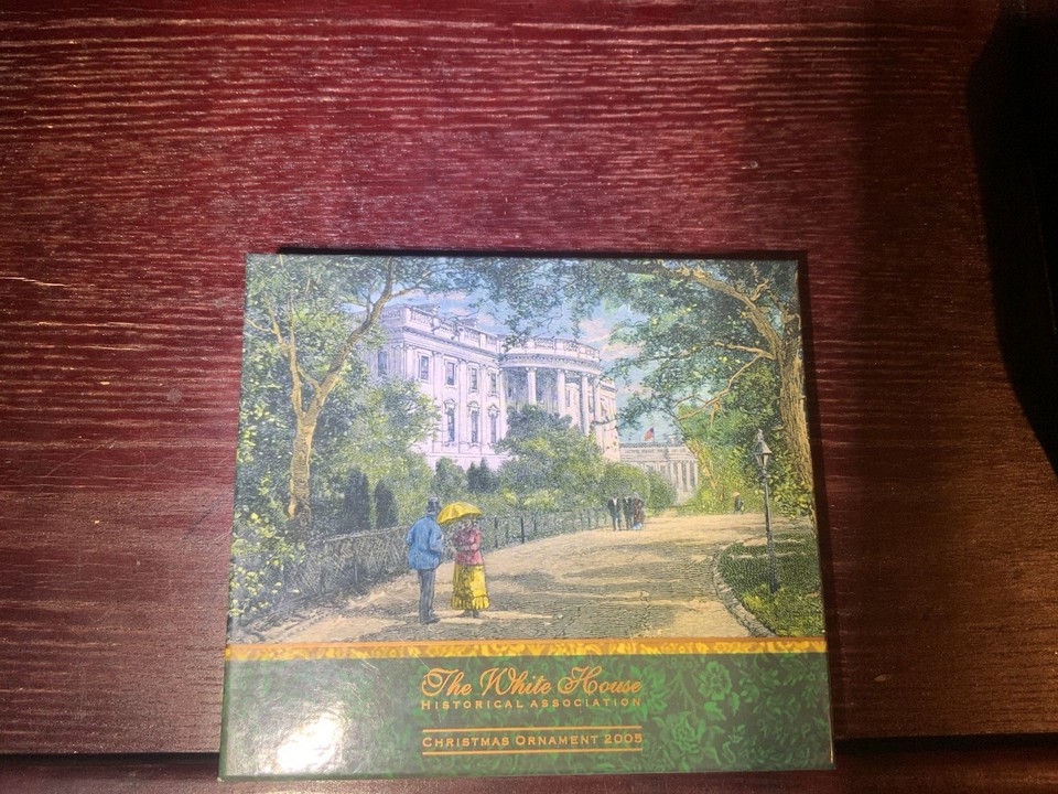 2005 The White House Christmas Ornament- President Garfield Victorian ...