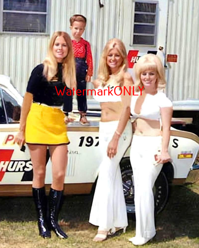 Linda Vaughn "Miss Hurst" "Nikki Phillips" & "June Cochran" "Pin Up ...