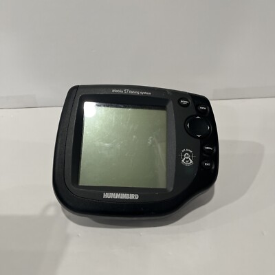 Humminbird Matrix 17 Head Unit For Parts/Repair Untested As Is | eBay
