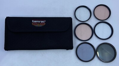 LOT of 6 Tiffen Misc Lens Filter 62mm 67mm + Tamrac Extreme Filter 8 ...