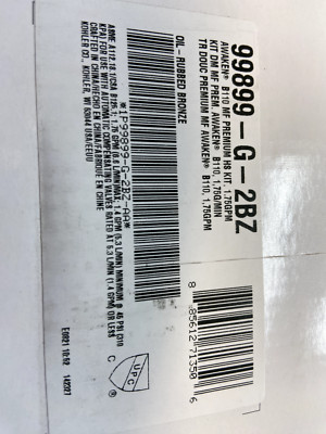 KOHLER K-99899-G-2BZ Awaken B110 Premium Slidebar All In One Kit OIl ...