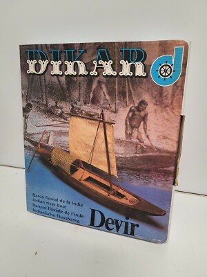 Dikar Wooden Boat Model Kit 1:50 scale Unused with box Made in Spain ...