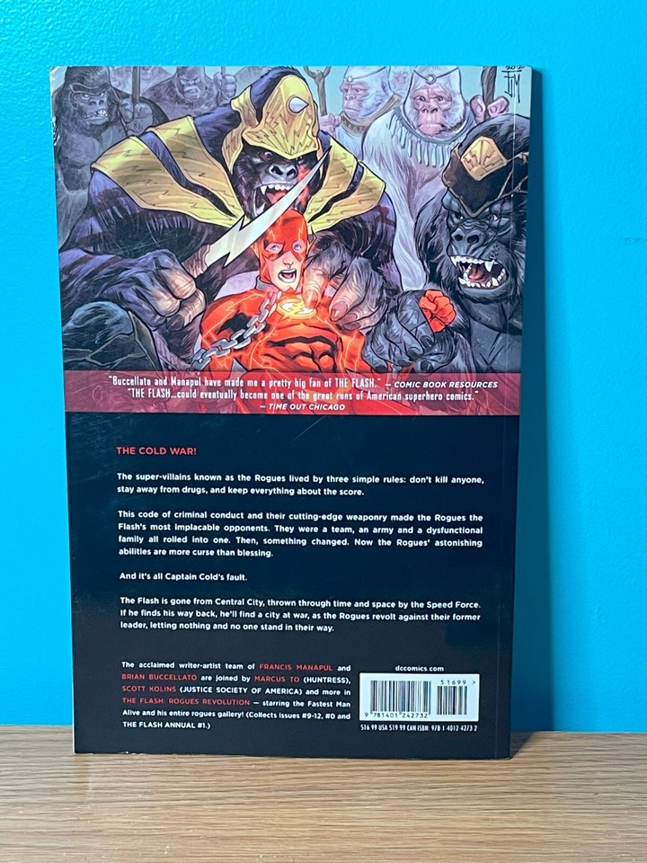 The Flash Volume Two Rogues Revolution DC Graphic Novel TPB Comic Book ...