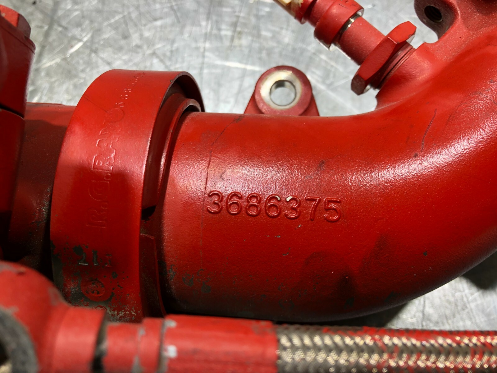 Cummins ISX15 Orifice Assembly EGR Valve Assembly 3685948 OEM | eBay