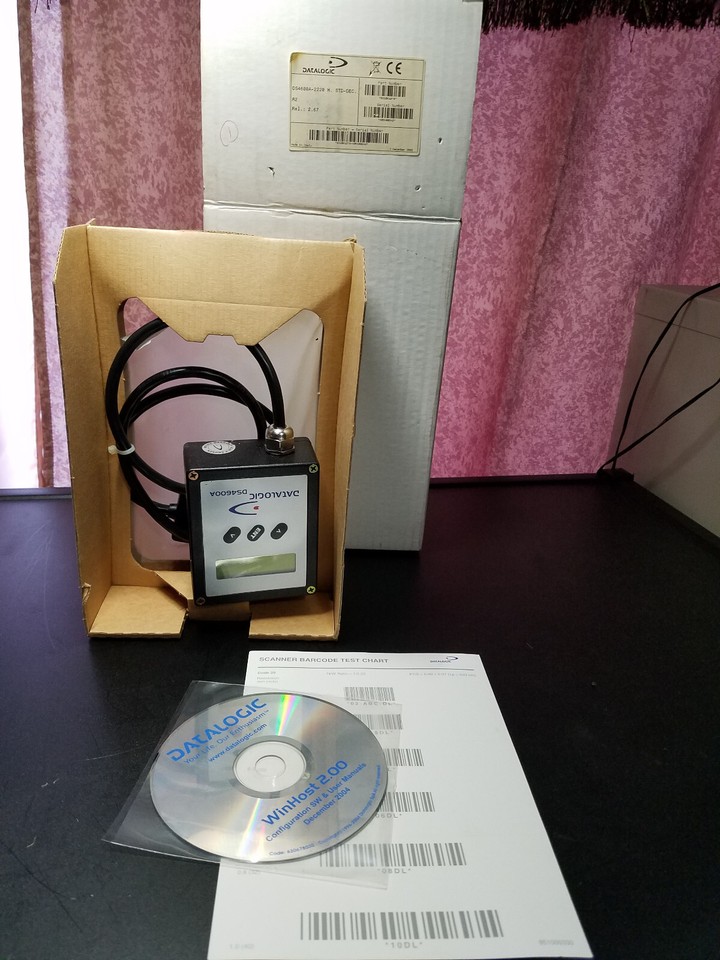 DATALOGIC DS4600A BAR CODE SCANNER NIB | eBay