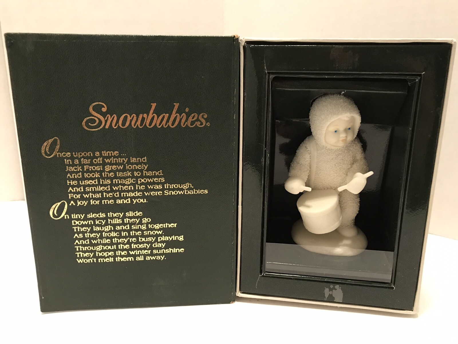 Dept 56 Snowbabies Winter Tales 1992 Shall I Play For You? 68209 ...
