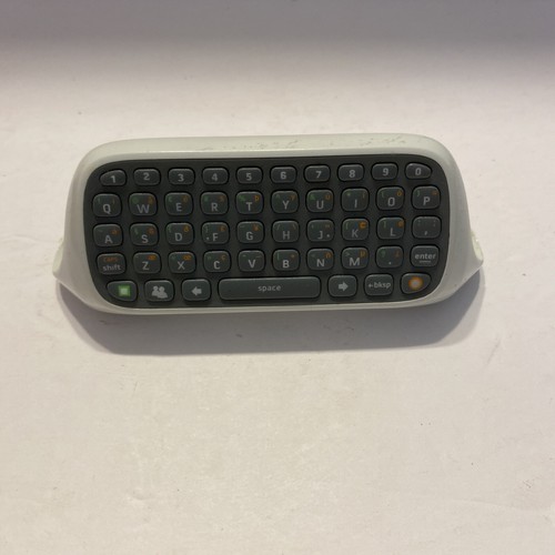 Official Xbox 360 ChatPad Chat Pad Keyboard Attachment White. Tested | eBay