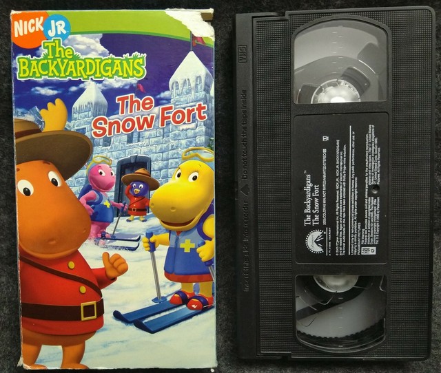 The Backyardigans - The Snow Fort (VHS, 2005) for sale online | eBay