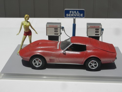 C3 CORVETTE "454 STINGER" - 1/20th SCALE - PLASTIC MODEL KIT DIORAMA | eBay