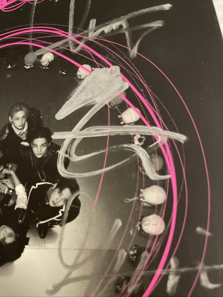 stray kids Rockstar All member signed Album/smudged | eBay