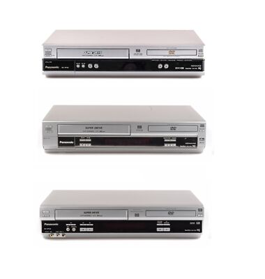 Panasonic DVD Player & VHS Video Tape VCR Recorder Fully Serviced 1yr ...