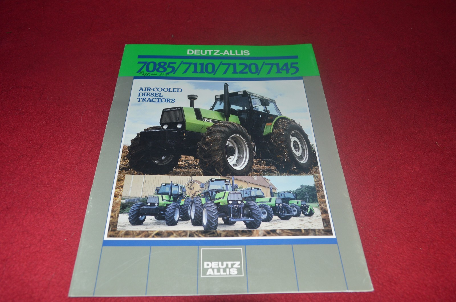 Deutz Allis Chalmers 7085 7110 7120 7145 Tractor Dealer's Brochure CDIL ...