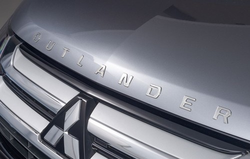 New Genuine Mitsubishi Outlander 2014- Bonnet Hood Badge Emblem ...
