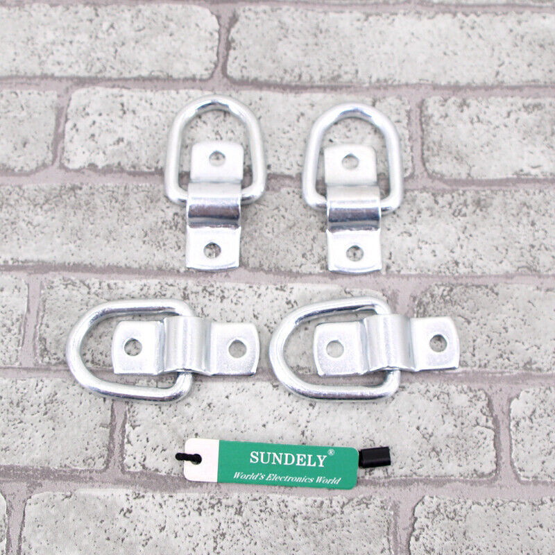 10PC Lashing Ring Staple Cleat Durable Tie Down Point Load Securing ...