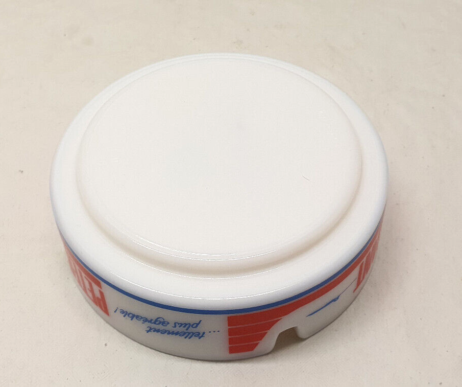 Antique Ashtray Advertising Peter Stuyvesant Red Blue Made IN France ...