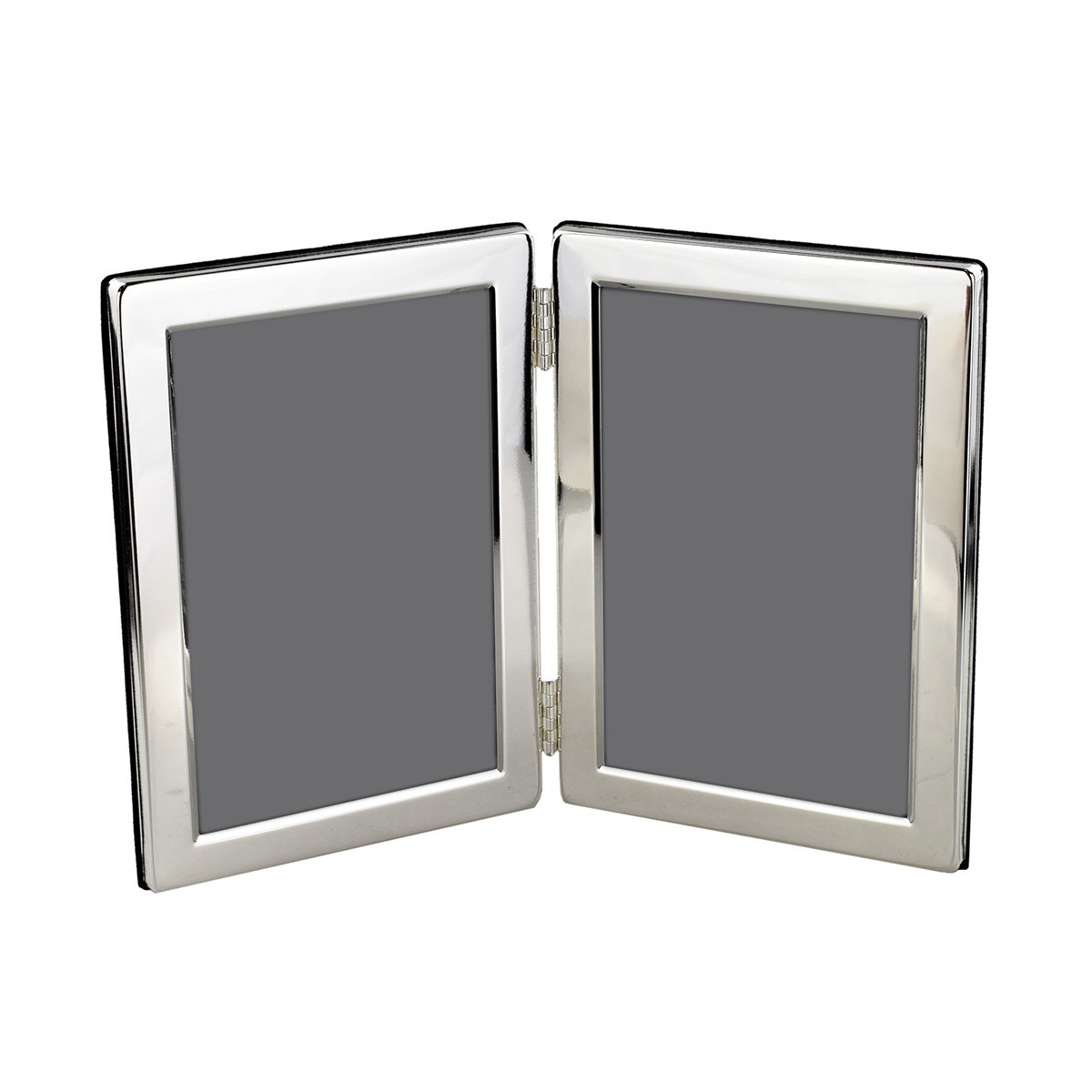 Silver Plated Double Photo Frame 18x13cm Portrait - X3498 | eBay