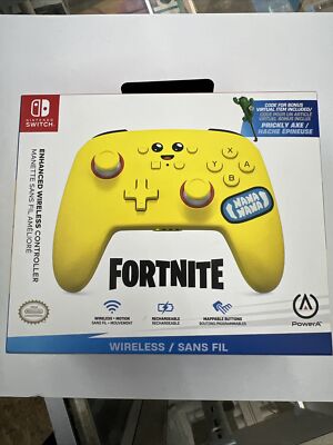 Switch Controller Enhanced Wireless: Fortnite: Peely - PowerA(( Brand ...