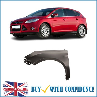 Ford Focus Front Wing Primed Passenger Side 2011-2018 UK Stock | eBay