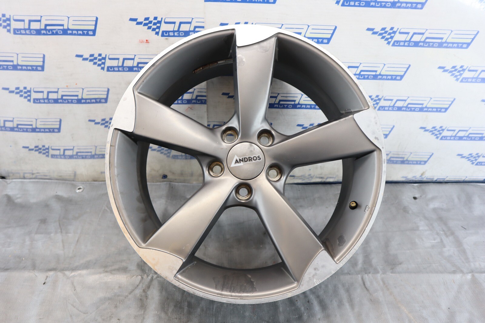 2002 ACURA RSX TYPE S DC5 ANDROS R9 MACHINED WHEEL RIM 18X8 +45 5X114.3 ...
