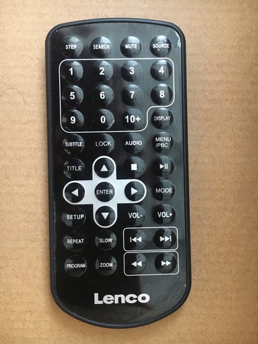 Remote / Télécommande Lenco DVP-1045 | eBay