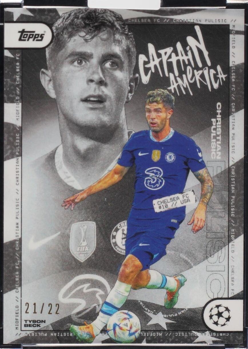 2022 Topps Project 22 - Christian Pulisic 22 Parallel /22 for sale ...