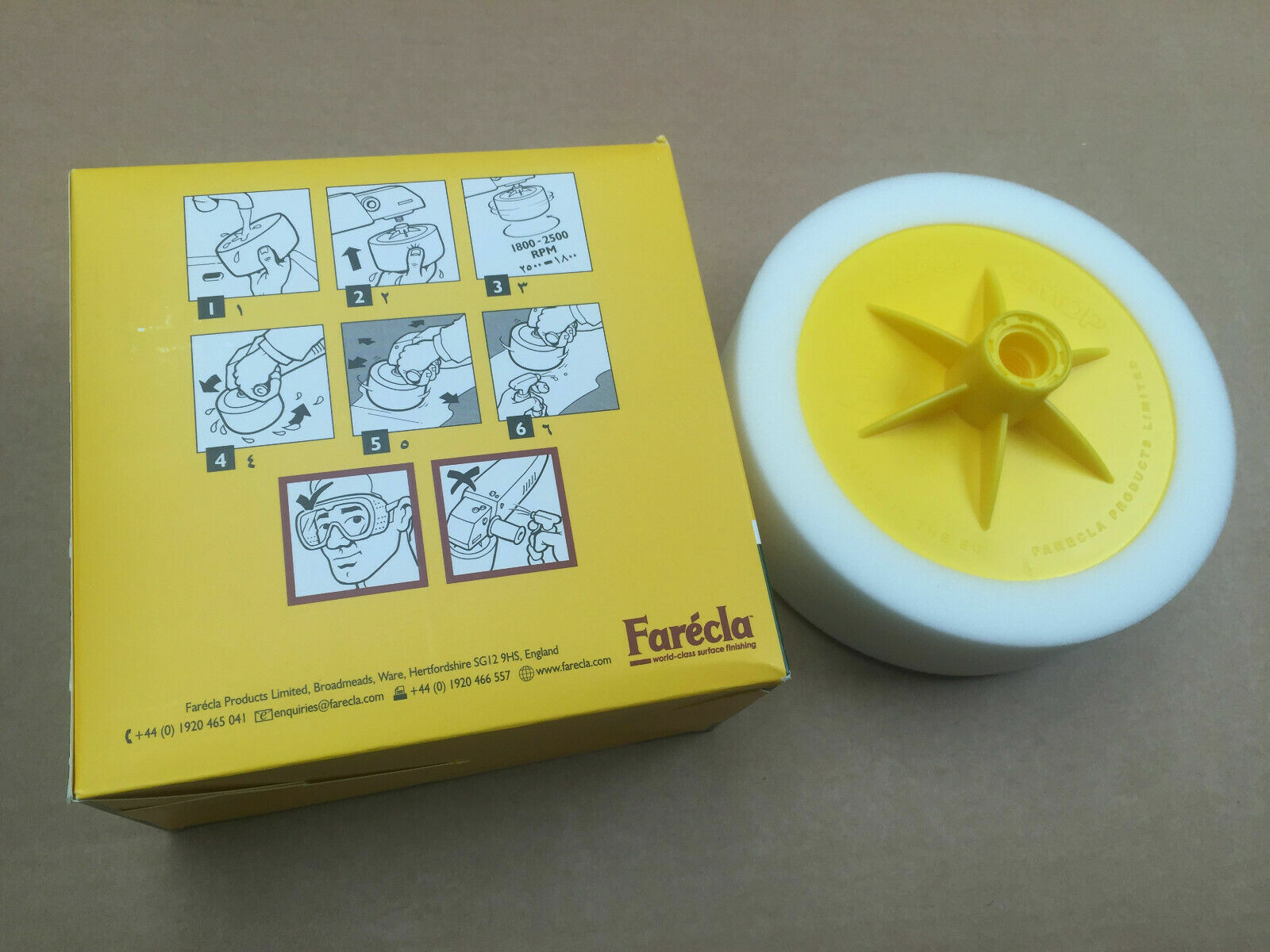 Farécla G MOP 6" Compounding Head 14mm (SGM14) for sale online | eBay