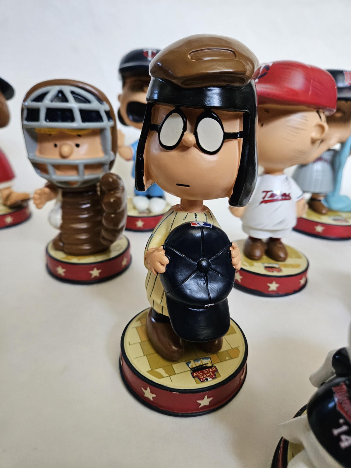 MINNESOTA TWINS 2014 MLB ALL STAR GAME SNOOPY PEANUTS BELLE STATUE ...