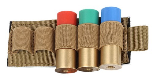 Tactical Grapeshot Shell Holder Hook&Loop w/ Back adhesive Hunting ...