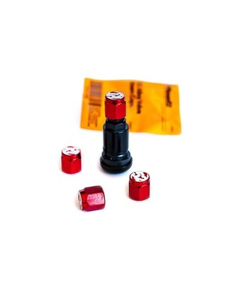 Fifteen52 Red Valve Stem Cap Set * 4 Pieces for Automotive Tires | eBay