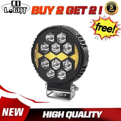 12V LED Work Light Bar Flood Spot Light Driving Lamp Offroad Car Truck ...