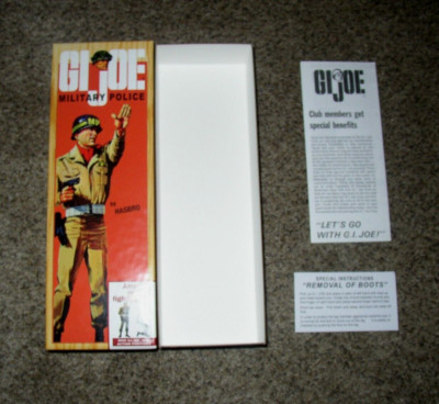 CUSTOM GI JOE - MILTARY POLICE - TAN UNIFORM VERSION - COFFIN BOX AND ...