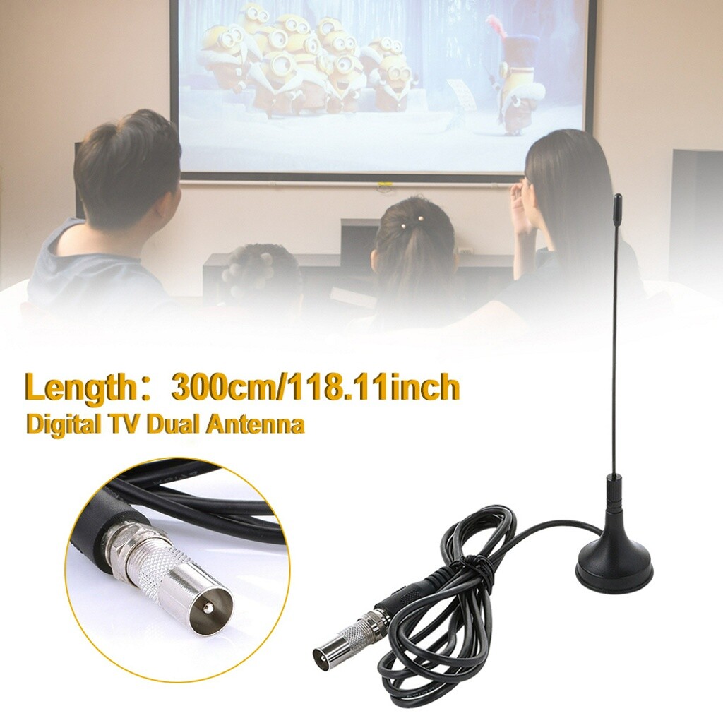 Portable TV Antenna Indoor Outdoor Digital HD Freeview Aerial Digital ...