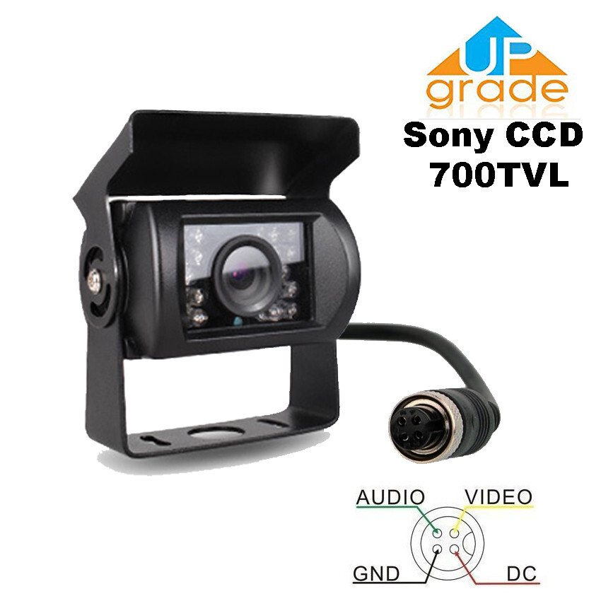 4PIN Rear View Backup Camera Sony CCD Sensor Heavy Duty 12-24v For ...