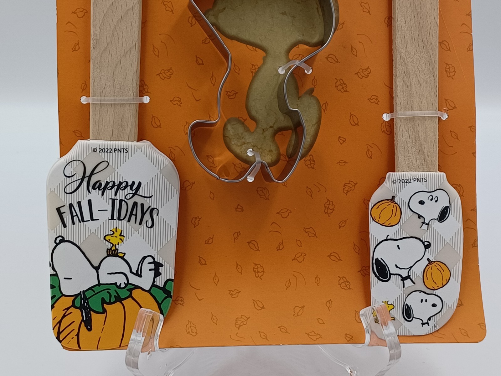 Peanuts Snoopy Thanksgiving Fall-idays Spatula Cookie Cutter Set ...