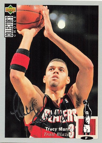 1994-95 Collector's Choice Silver Signature #67 Tracy Murray | eBay