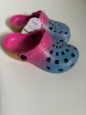 Crocs Little Girls Clogs Size 11-12 Multicolor Slip-on Water Friendly ...