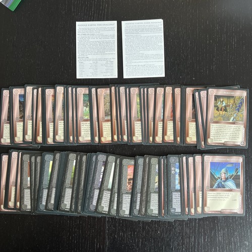 Middle Earth CCG TCG Card Game LotC Black Border Minions Dragons With ...