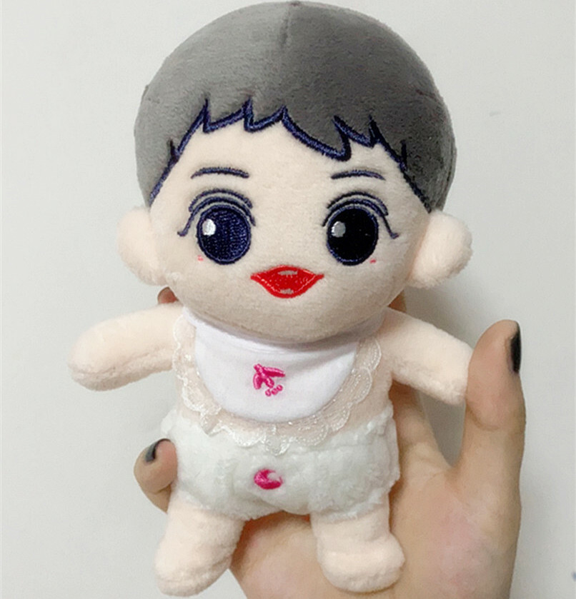 15cm KPOP EXO Plush Baby Park Chanyeol Doll Stuff Toy with Bibs Panties ...