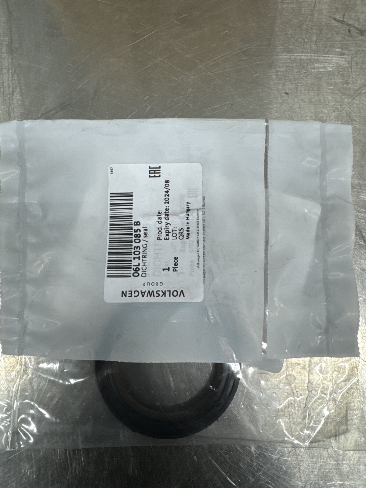 Volkswagen of America 06L103085B - Engine Crankshaft Seal, Front | eBay