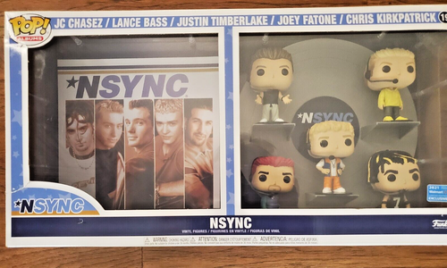 NSYNC Funko Pop! Deluxe Album: Walmart 2021 Exclusive 5 Pack ...